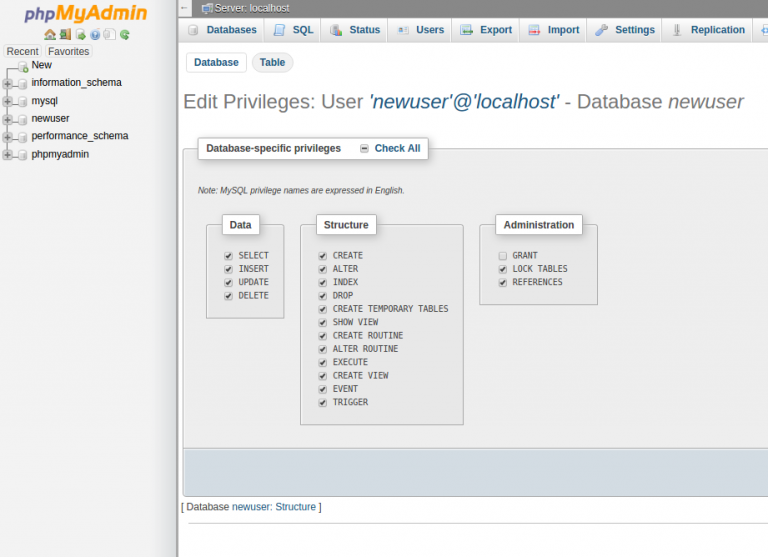 How To Create a New User and Grant Permissions in MySQL – JakeMakes